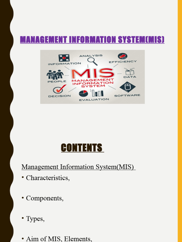 Management Information System | PDF | Information | Management Information System