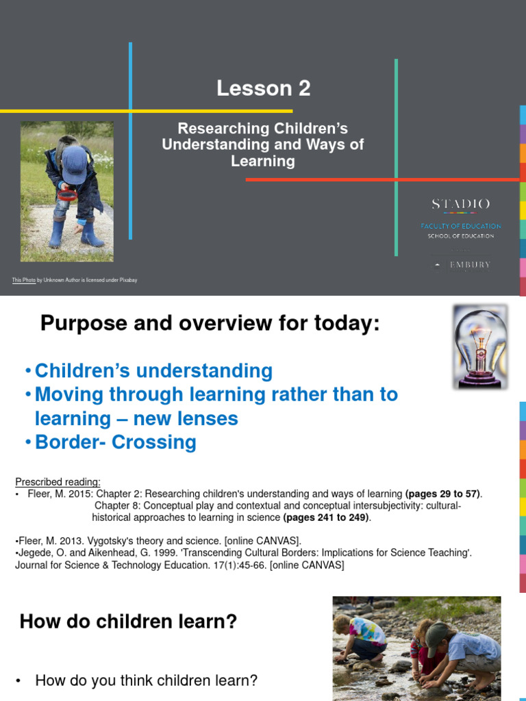 Understanding Children's Learning | PDF | Learning | Knowledge