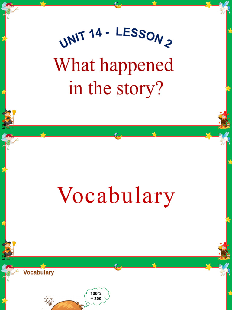 Power Point Tiếng Anh 5 e5-Unit 14.2 | PDF