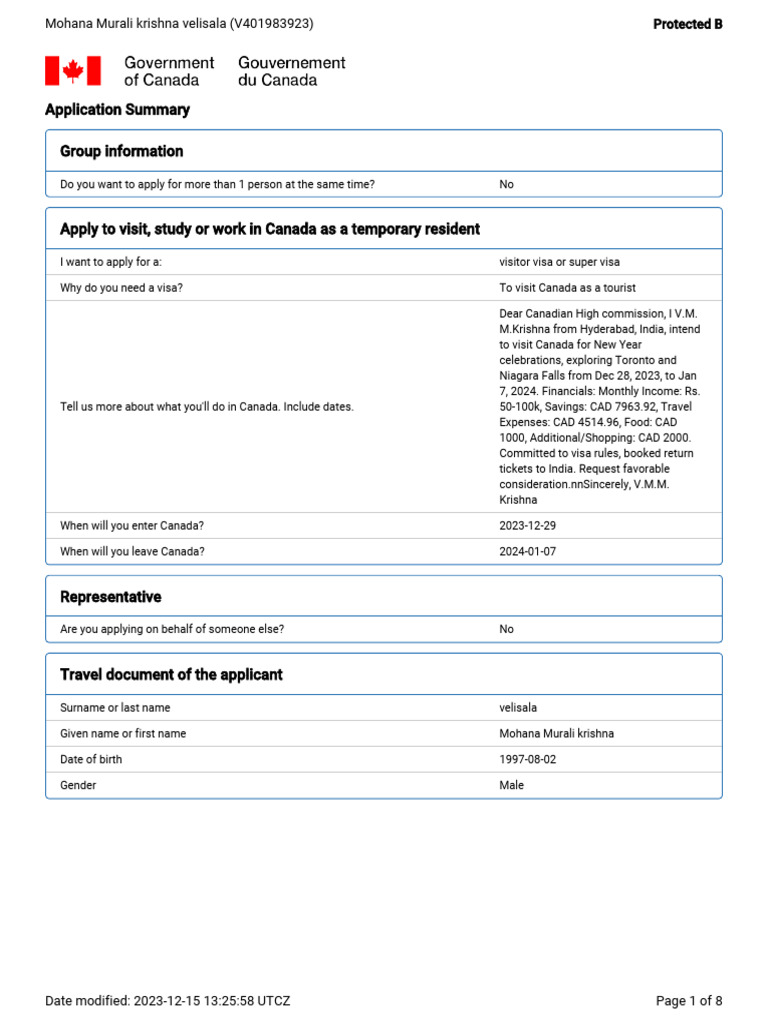 TR 7140616 | PDF | Identity Document | Passport