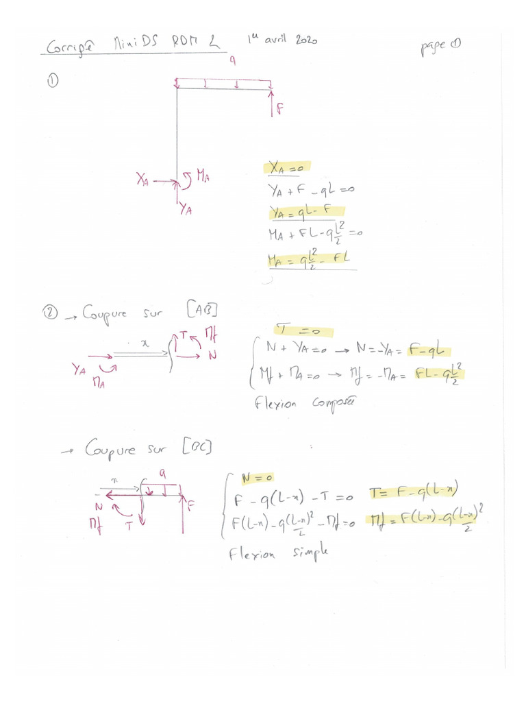 Mini DS 2 Correction | PDF
