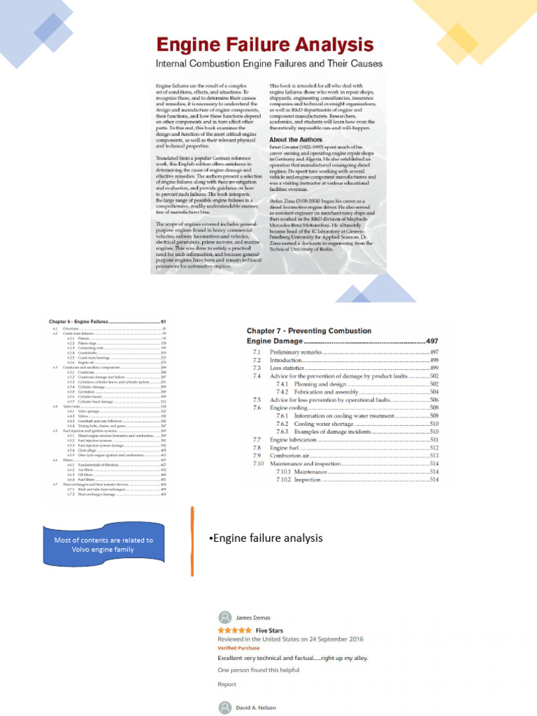Volvo Engine Failure Analysis Guide | PDF