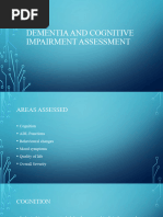 GPCOG Assessment | PDF | Dementia | Alzheimer's Disease