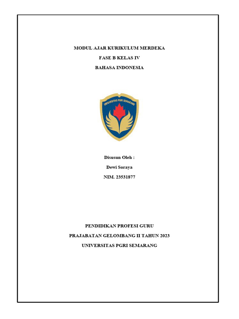 Modul ajar bab 5 fix | PDF