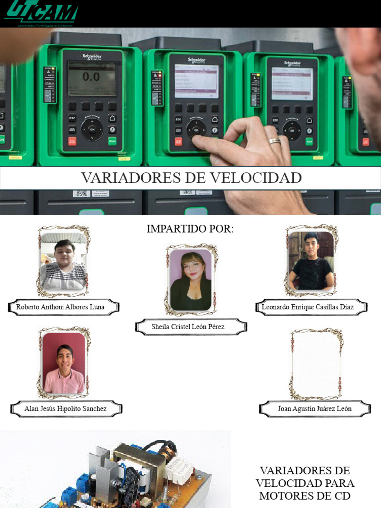 Variadores de Velocidad - Equipo 4 | PDF