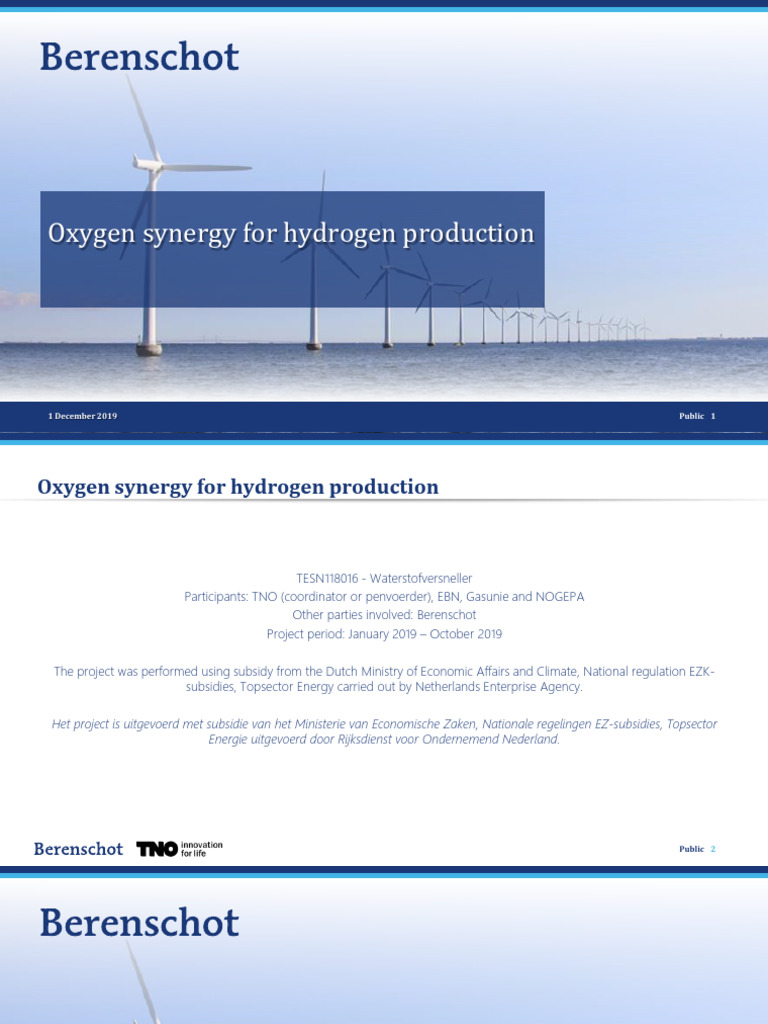 Oxygen Synergy in Hydrogen Production | PDF | Hydrogen | Climate Change ...