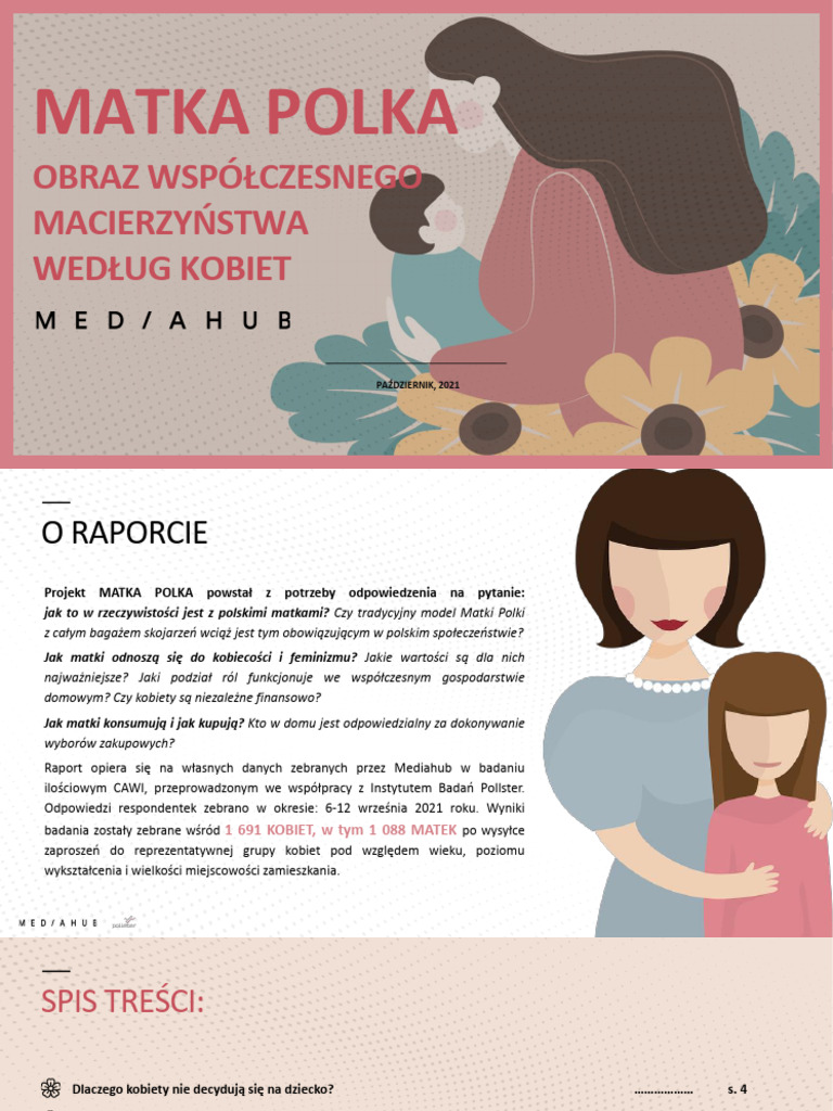 Raport Matka Polka by Mediahub 2021 | PDF
