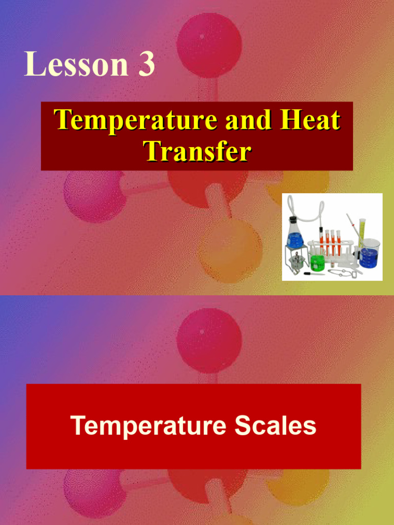 Temperature and Heat Transfer | PDF