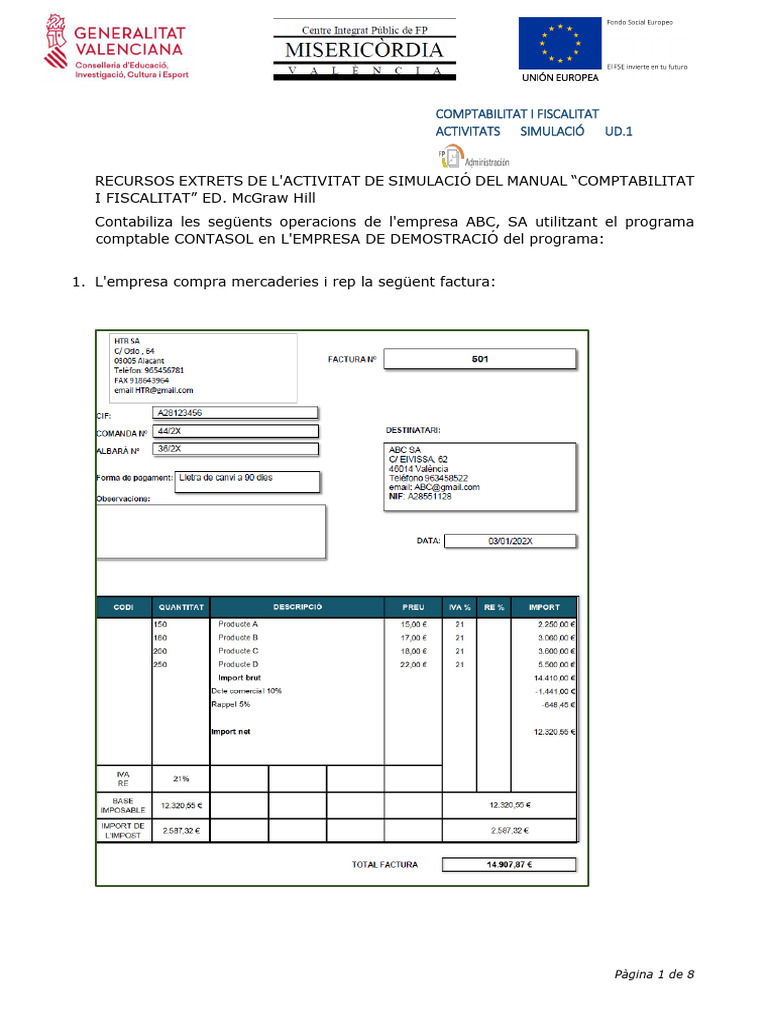 Activitat de Simulaciã Ud. 1 | PDF