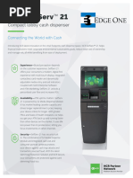 NCR SelfServ 64 - Datasheet | PDF | Automated Teller Machine | Computer ...