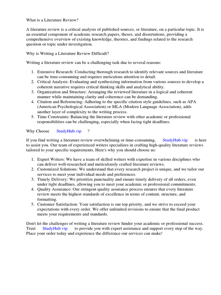 Apa Itu Literature Review | PDF | Critical Thinking | Citation Apa Itu Literature Review | PDF | Critical Thinking | Citation