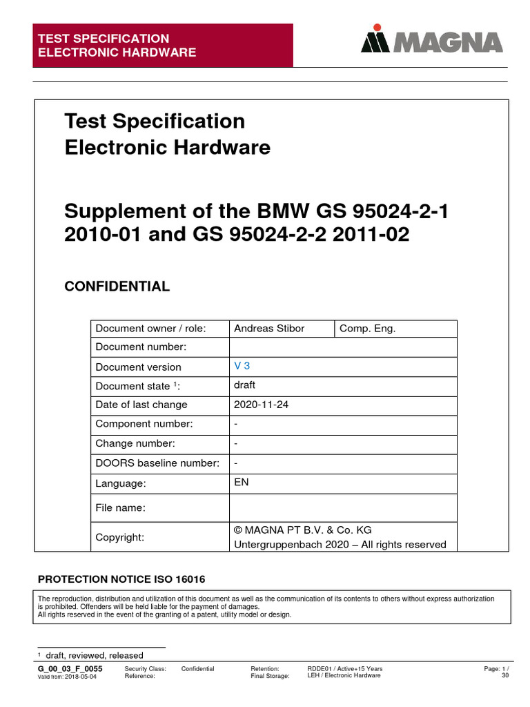 GS95024-2-12 MAGNA Supplement 24.11.20 Ast D3 | PDF | Power Inverter ...