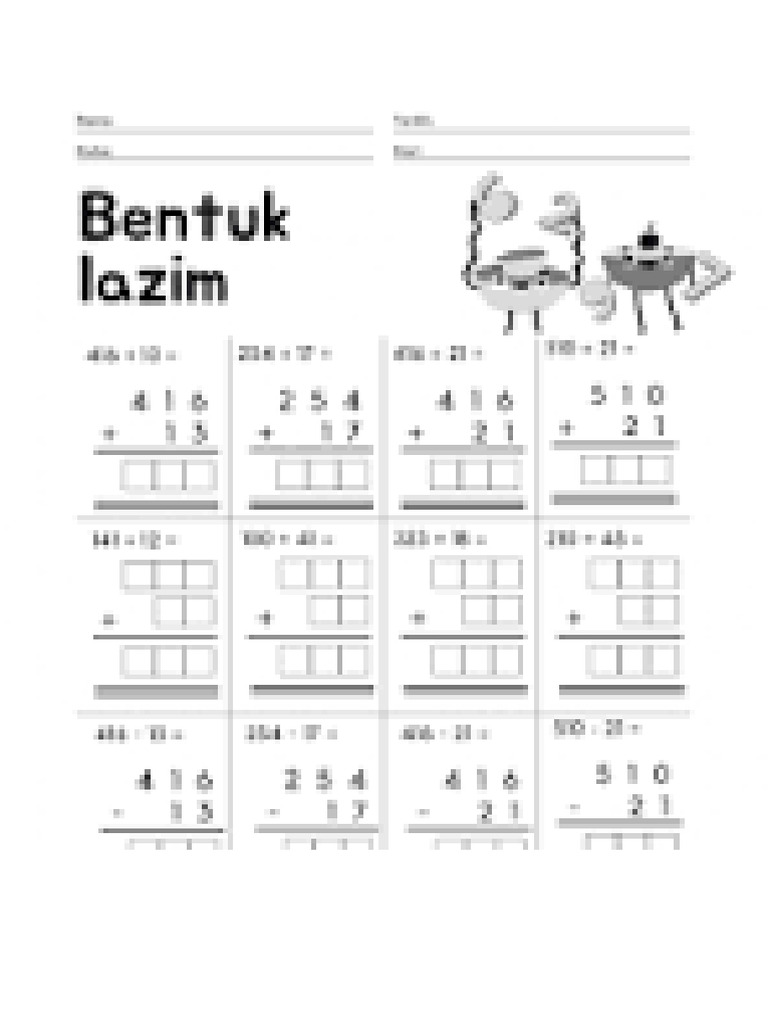 Bentuk Lazim Pdf