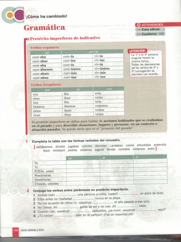 Pretérito Perfecto-Imperfecto27092023 | PDF