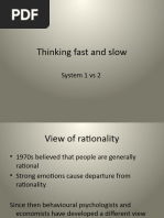 Thinking Fast and Slow PDF | PDF | Thought | Risk