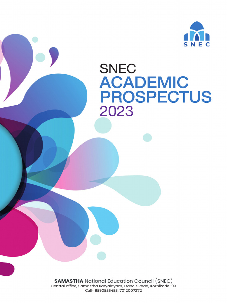 Snec Prospectus 2023 | PDF