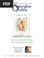 Library Lion - Michelle Knudsen | PDF