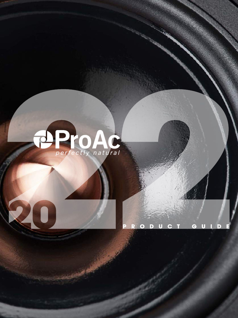 ProAc-Product-Catalogue-Issue-2022-v2022.3-compressed | PDF | Loudspeaker | Amplifier