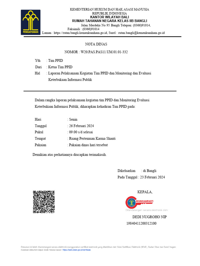 Uang Laporan Tim Ppid b03 | PDF