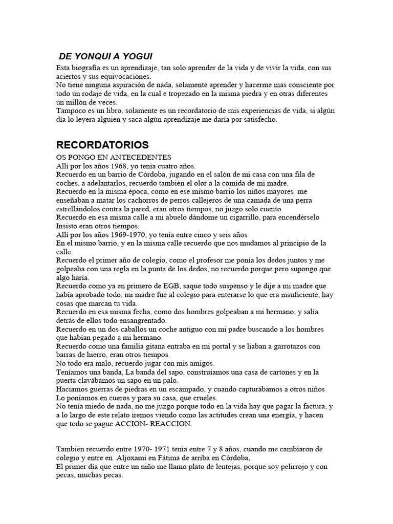 De Yonqui A Yogui | PDF | Felicidad