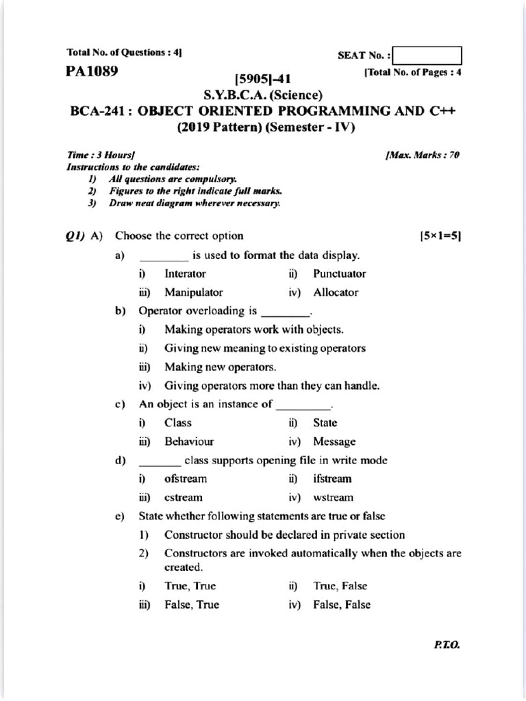 Null 1 | PDF | Constructor (Object Oriented Programming) | Programming