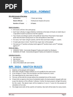 Turf Cricket Rules & Regulations | PDF