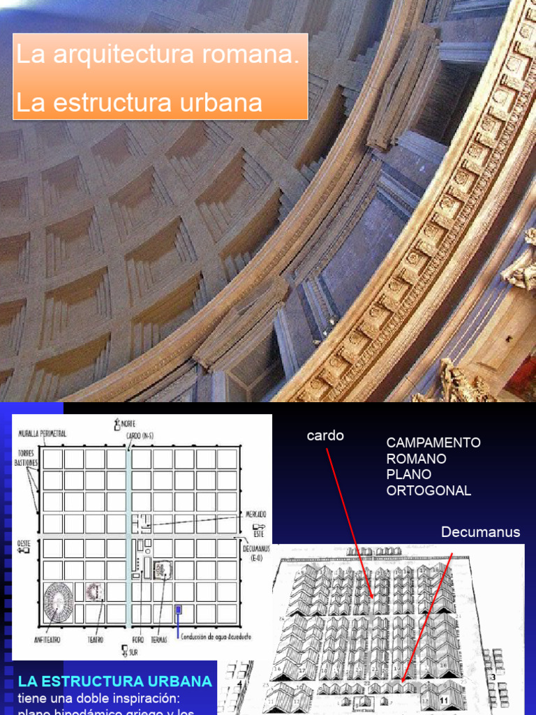 Estructura de la Ciudad Romana | PDF | imperio Romano | Roma antigua