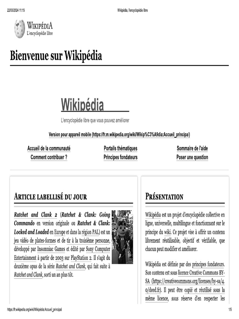 Bienvenue | PDF