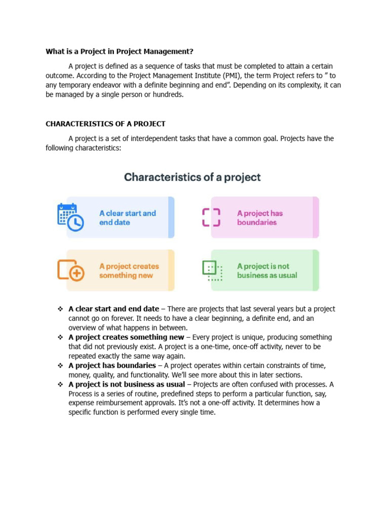 Finding and Defining The Project | PDF | Project Management | Business