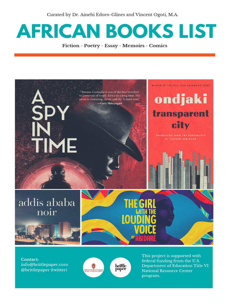 African Books List | PDF