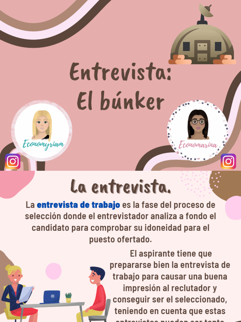 Entrevista - El Búnker | PDF