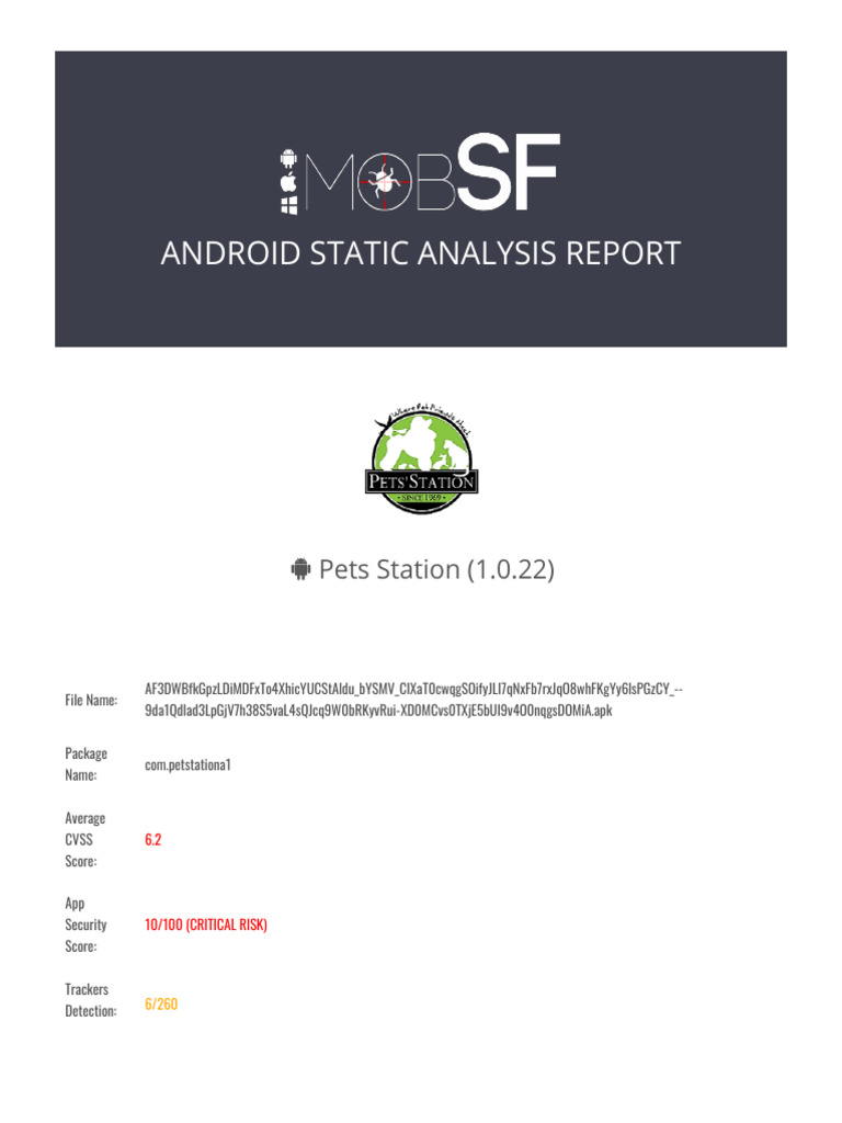 Pets | PDF | Android (Operating System) | Mobile App