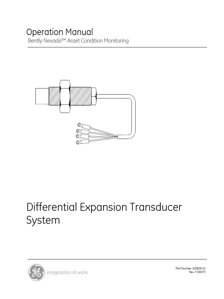 Differential Expansion Transducer System: Operation Manual | PDF ...