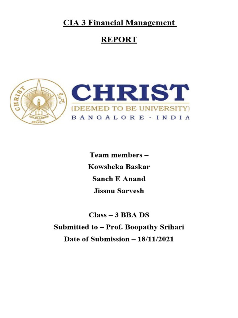 ICICI Bank CIA Report | PDF | Cost Of Capital | Dividend