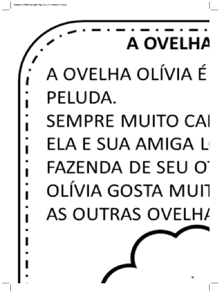A Ovelha Olivia | PDF