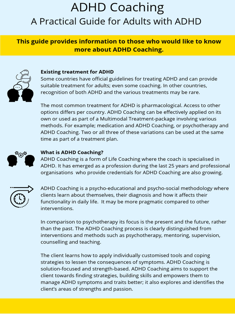 ADHD Coaching-A Practical Guide | PDF | Attention Deficit Hyperactivity ...