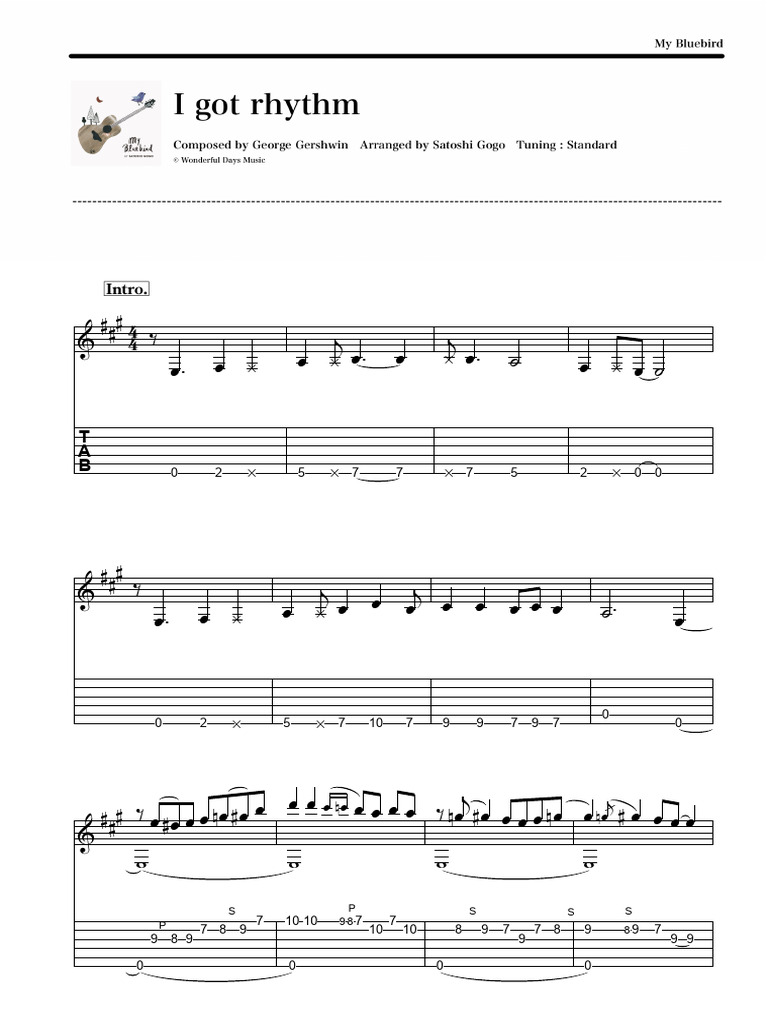I Got Rhythm | PDF