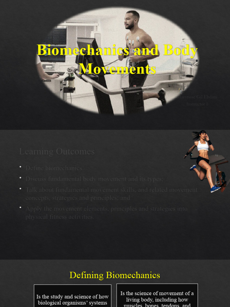Biomechanics of Body Movements | PDF | Acceleration | Force