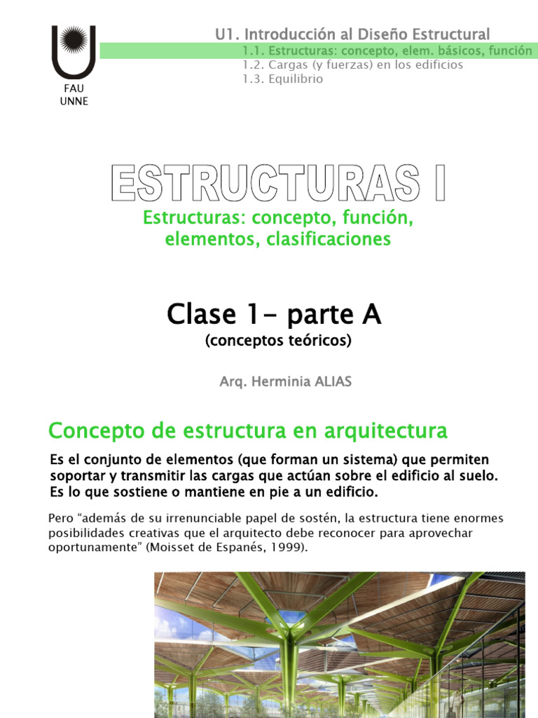 U1.1 - Clase 1 - Parte A - VERSION PDF | PDF | Viga (Estructura) | Doblar