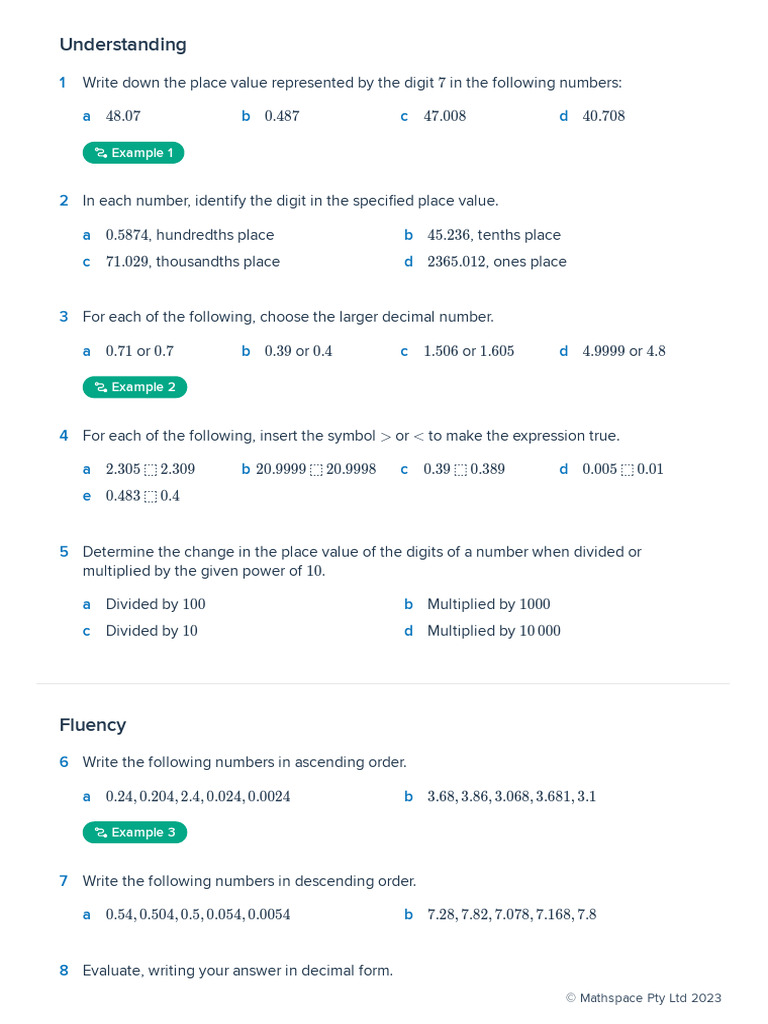 CHAP5DECIMALS | Download Free PDF | Numbers | Encodings