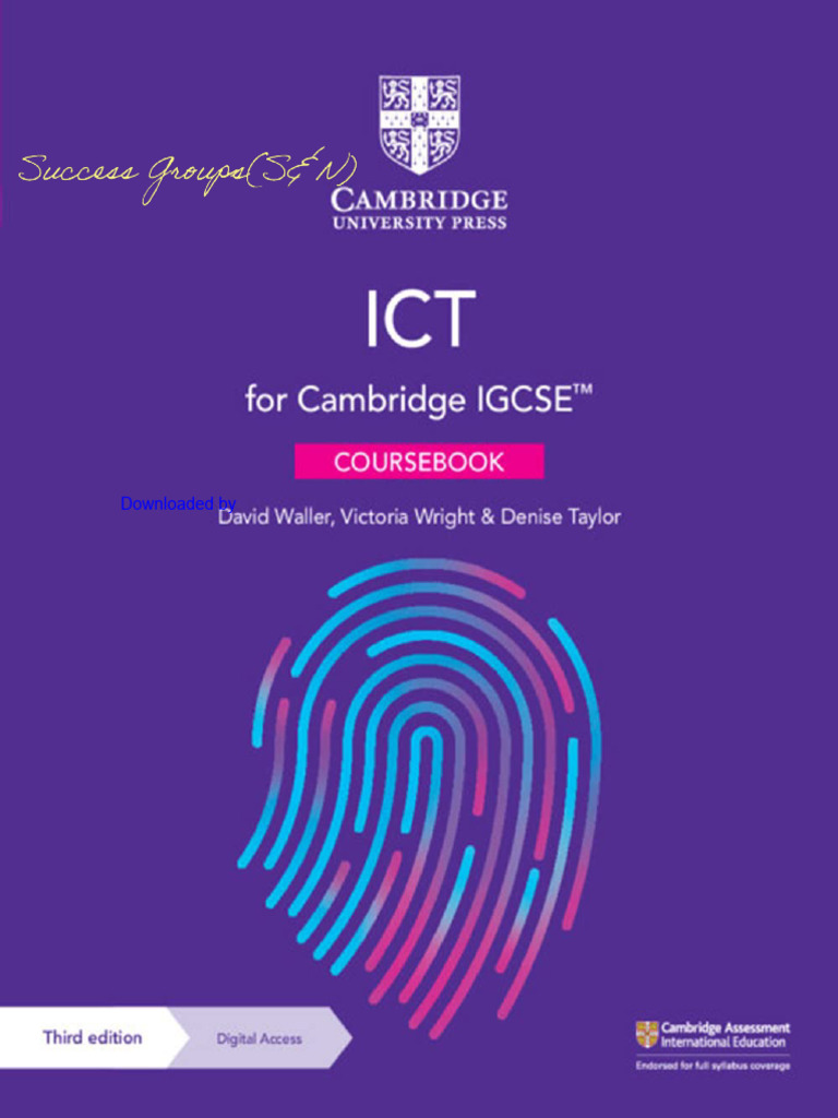 Cambridge IGCSE ICT 3rd Coursebook | PDF