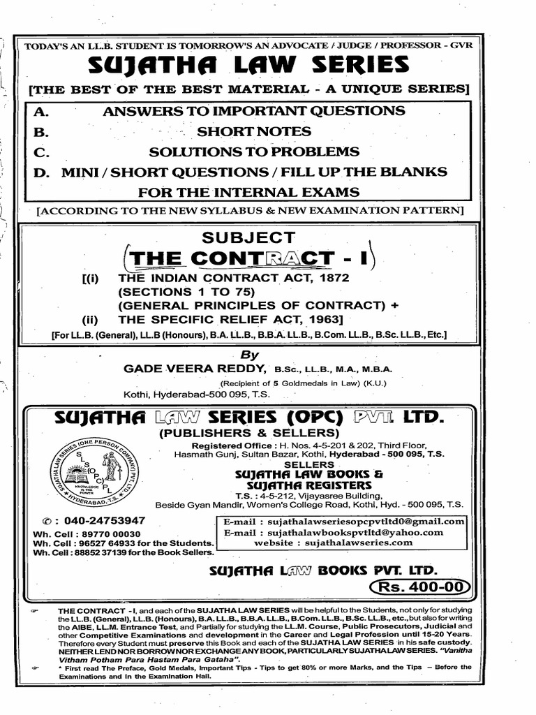 The Contract 1 | PDF | Partnership | Marriage