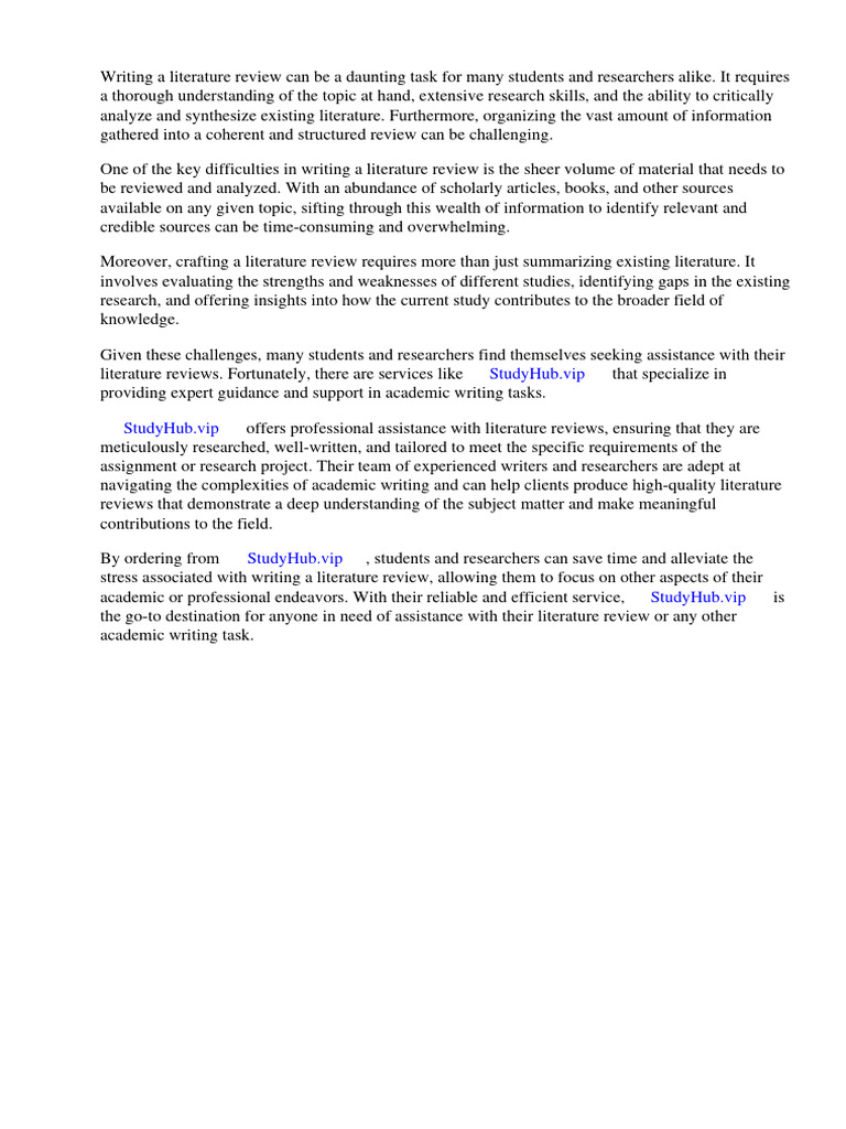 Report Literature Review Example | PDF | Methodology | Quantitative ... Report Literature Review Example | PDF | Methodology | Quantitative ...