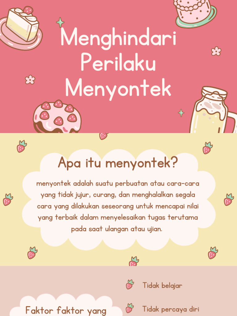 Nyontek | PDF | Karier & Perkembangan | Pengembangan Diri