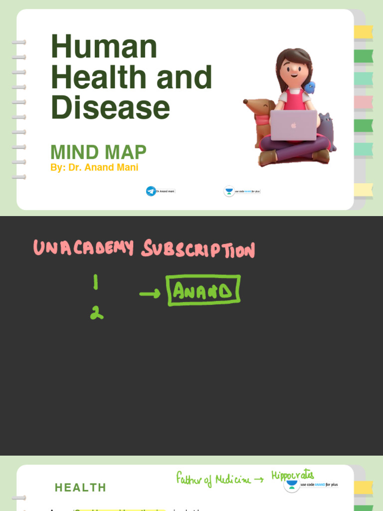 Human Health and Disease Mind Map | PDF | Lymphocyte | Immune System