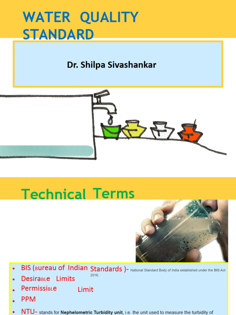 Mod-1_-18BT751_BTSE_drinking-water-standards.pptx.-16860413393637 | PDF