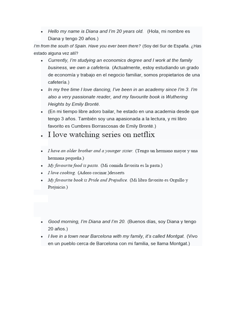 Hello My Name Is and I | PDF