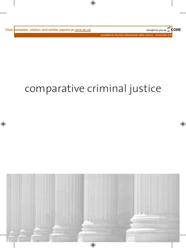 Criminal Justice System | PDF | Prosecutor | Crimes