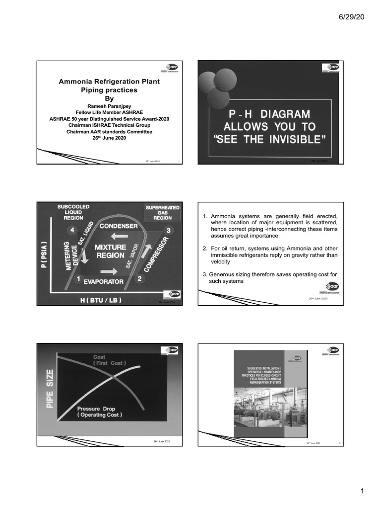 RPP Ammonia Piping - For AAR 29 June 2020 | PDF | Valve | Pipe (Fluid ...