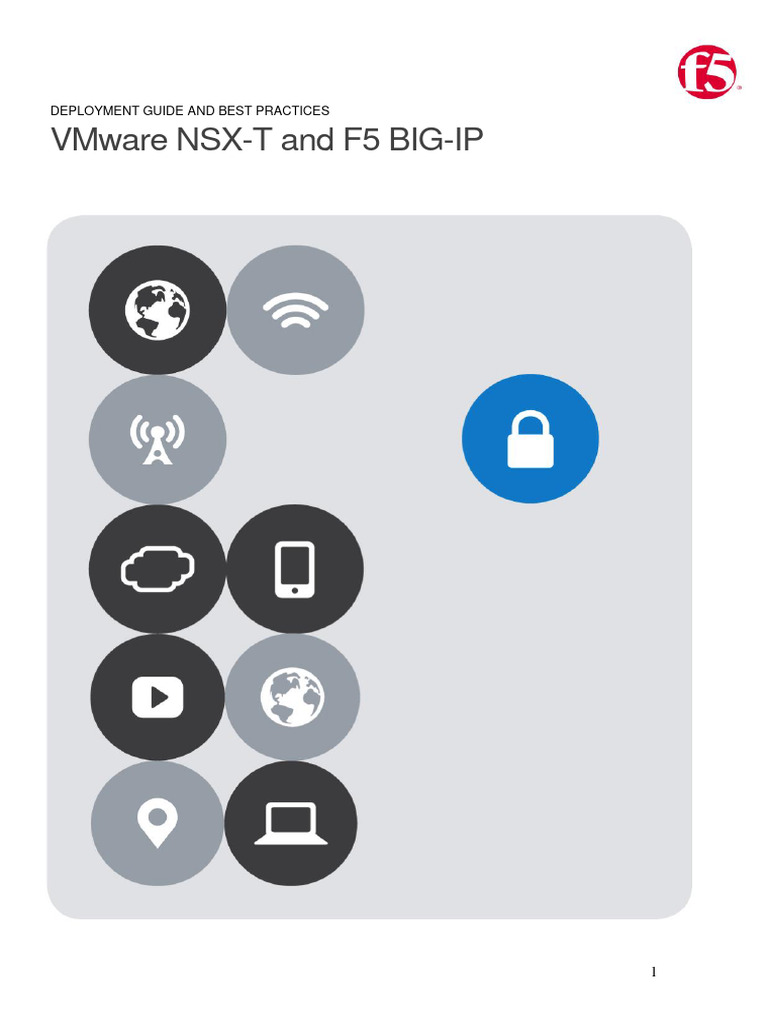 f5 Vmware NSX T Deployment Guide | PDF